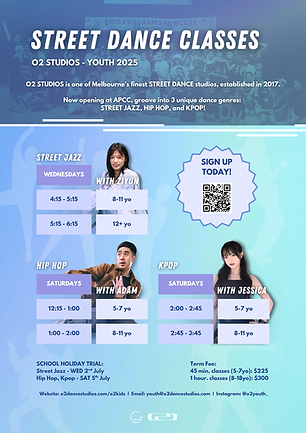 Kids Dance Classes in Melbourne - O2 Dance Studios